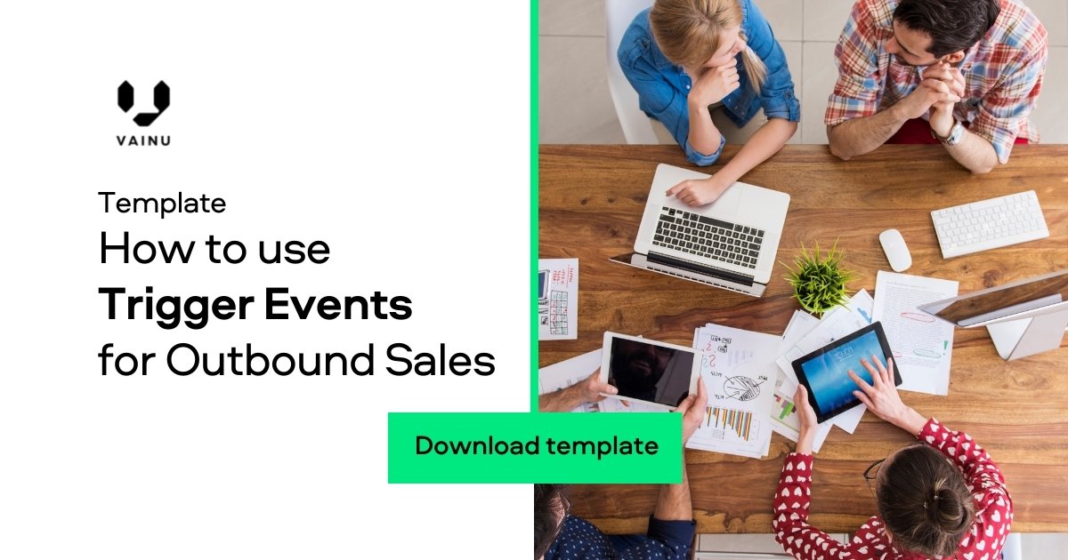 Using Buying Signals As Trigger Events For Outbound Sales